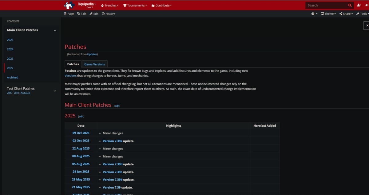 Liquipedia: как пользоваться киберспортивной Википедией по Dota 2